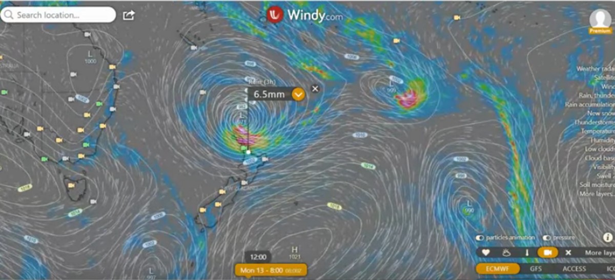 Tracking the cyclone NZ WeatherWatch dubbed ‘one of the most serious ...