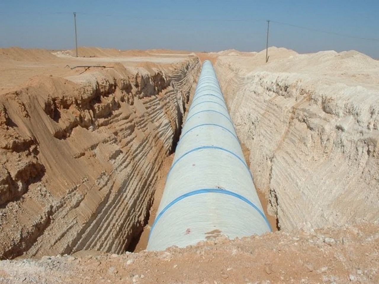 WATER IS A RENEWABLE The Great Man-Made River of Libya | Environmental ...